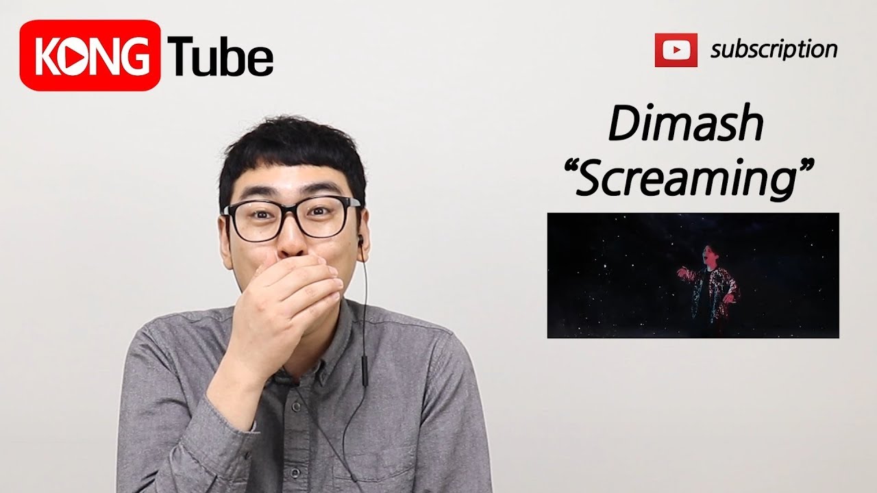 Dimash "Screaming" Reaction _ 디마쉬 "Screaming" 리액션 - YouTube