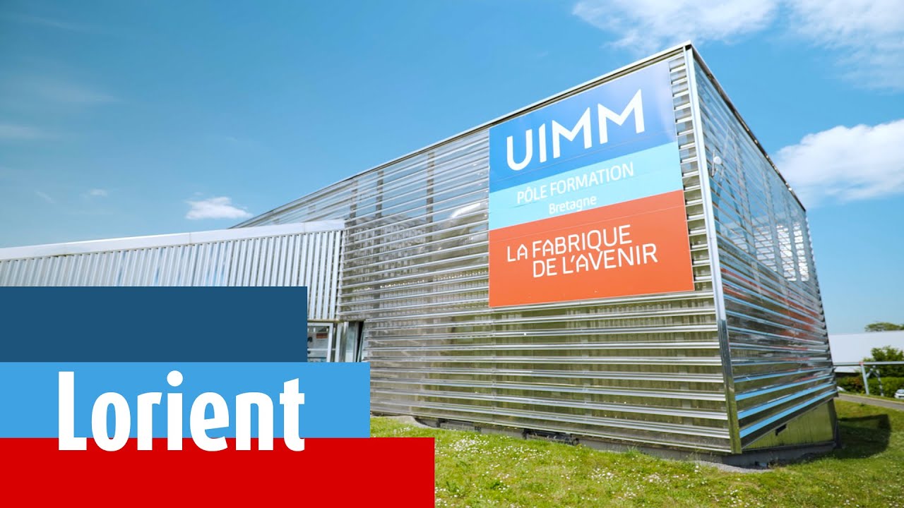 Visite du Pôle Formation UIMM Bretagne - Lorient (56) - YouTube