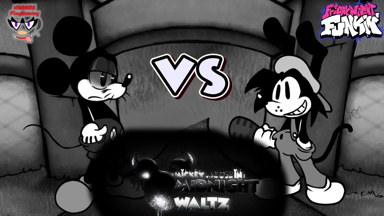 Boris vs Mickey? | Mickey Mouse IN Midnight Waltz [DEMO]【FNF mod】 - YouTube