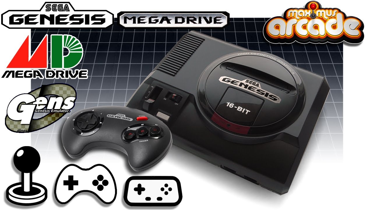 Configurando Mega Drive com Maximus Arcade - YouTube