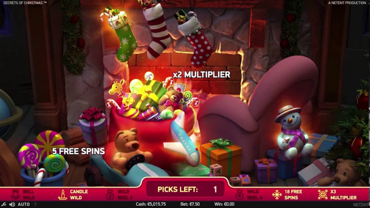 Secrets of Christmas Slot - NetEnt Promo - YouTube