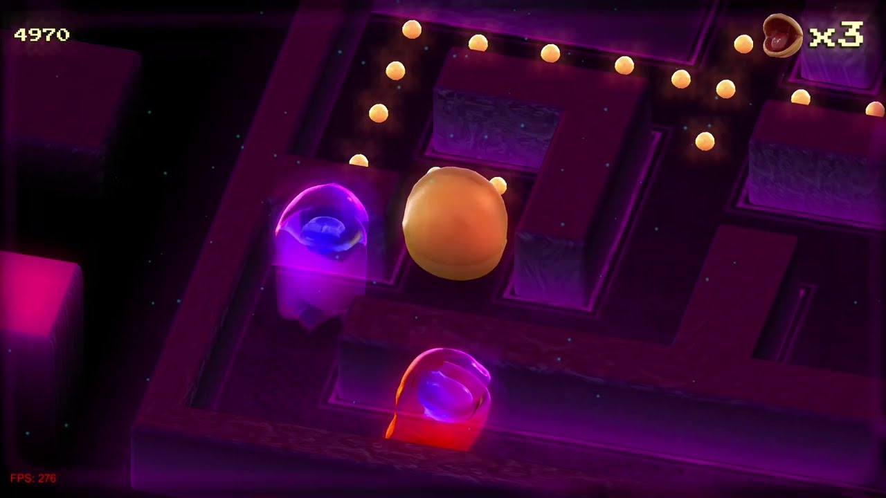 Pac Man Version RTX Game Play - YouTube