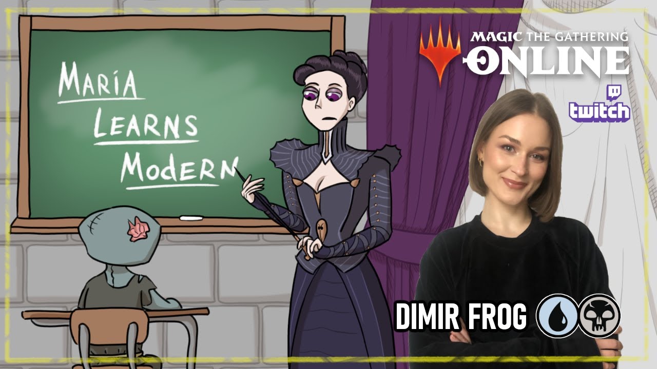 Maria learns MODERN ft Dimir Frog MTGO League #MTGOCreator - YouTube