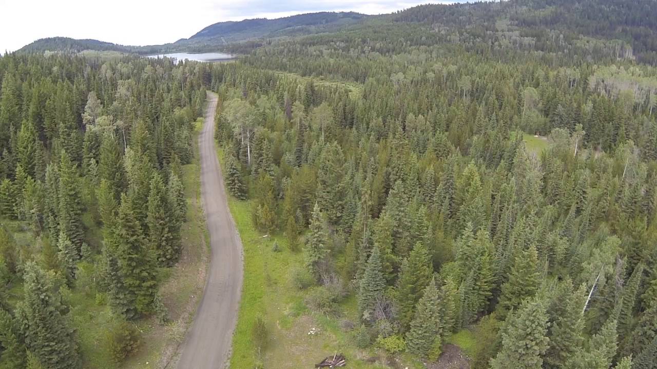 Aerial View Knouff Lake Resort - YouTube