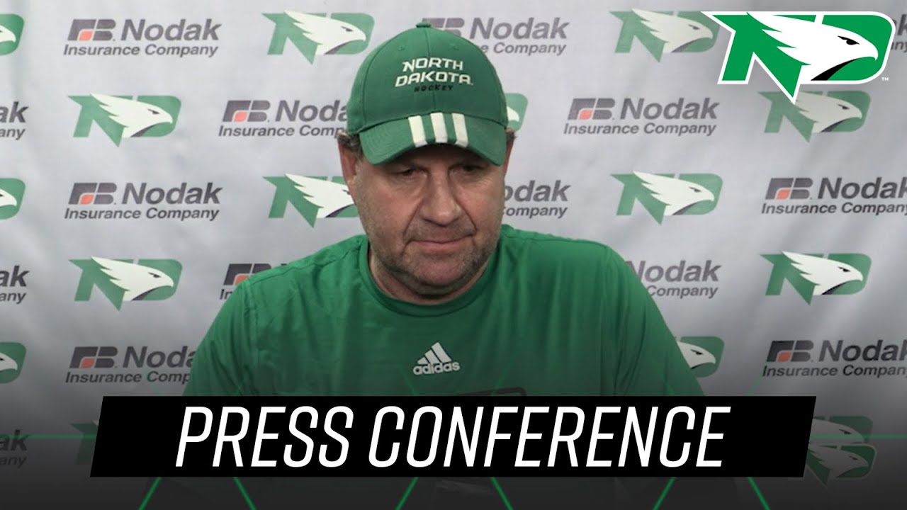 UND Hockey | Brad Berry Press Conference | 12.7.22 - YouTube