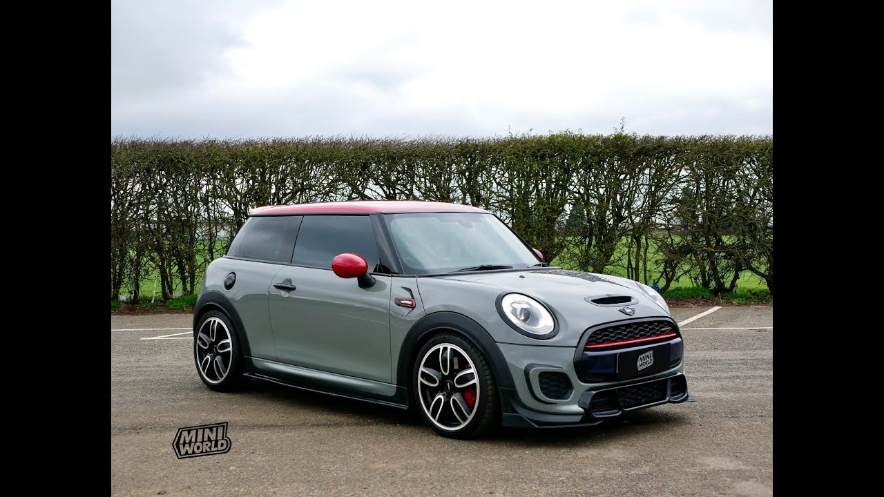 MINI F56 JCW MOONWALK GREY FULL DECHROME - YouTube