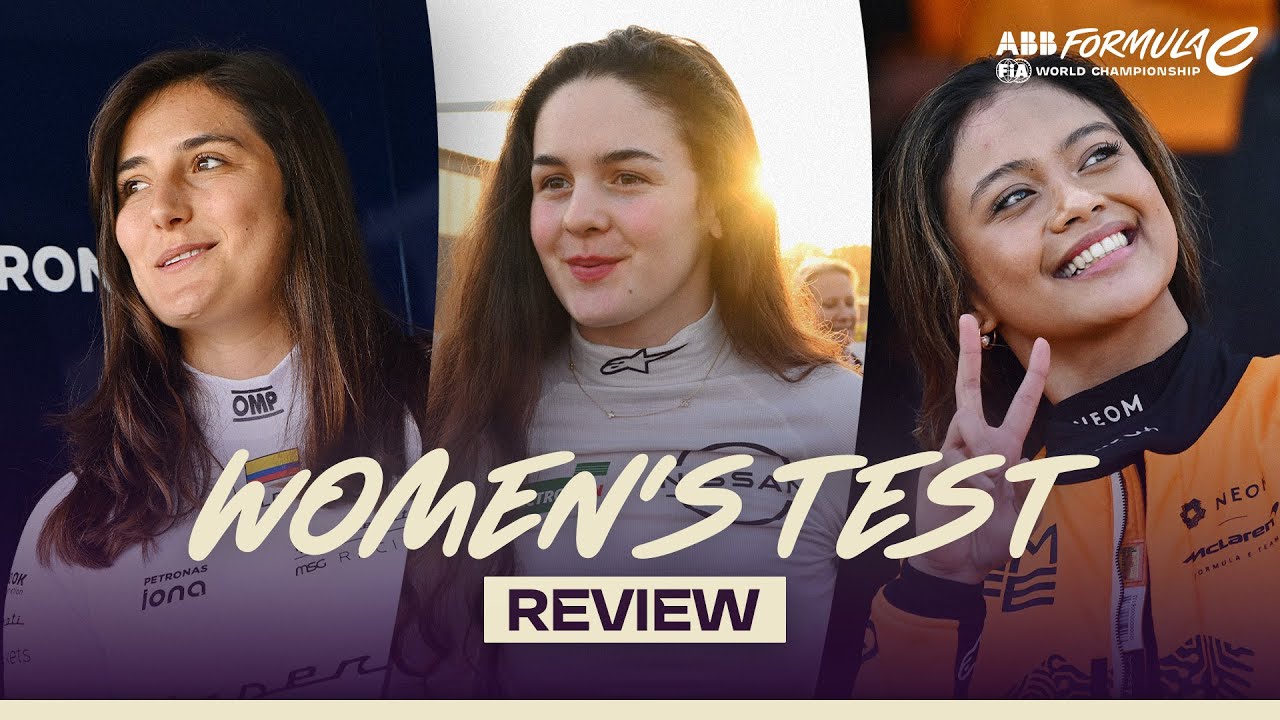 Formula E's Women's Test Review! | Pre-Season Testing - YouTube
