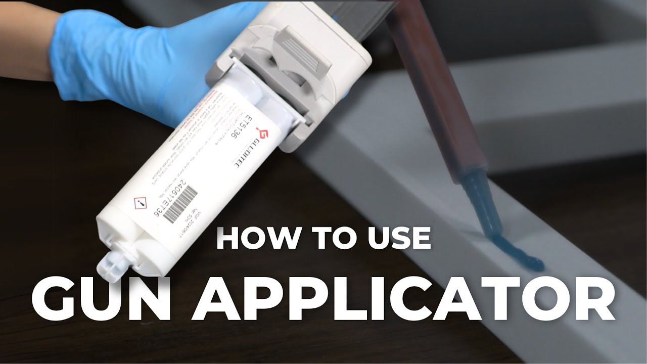 How to Load a Gun Applicator to Apply Two-Part Epoxy? - YouTube