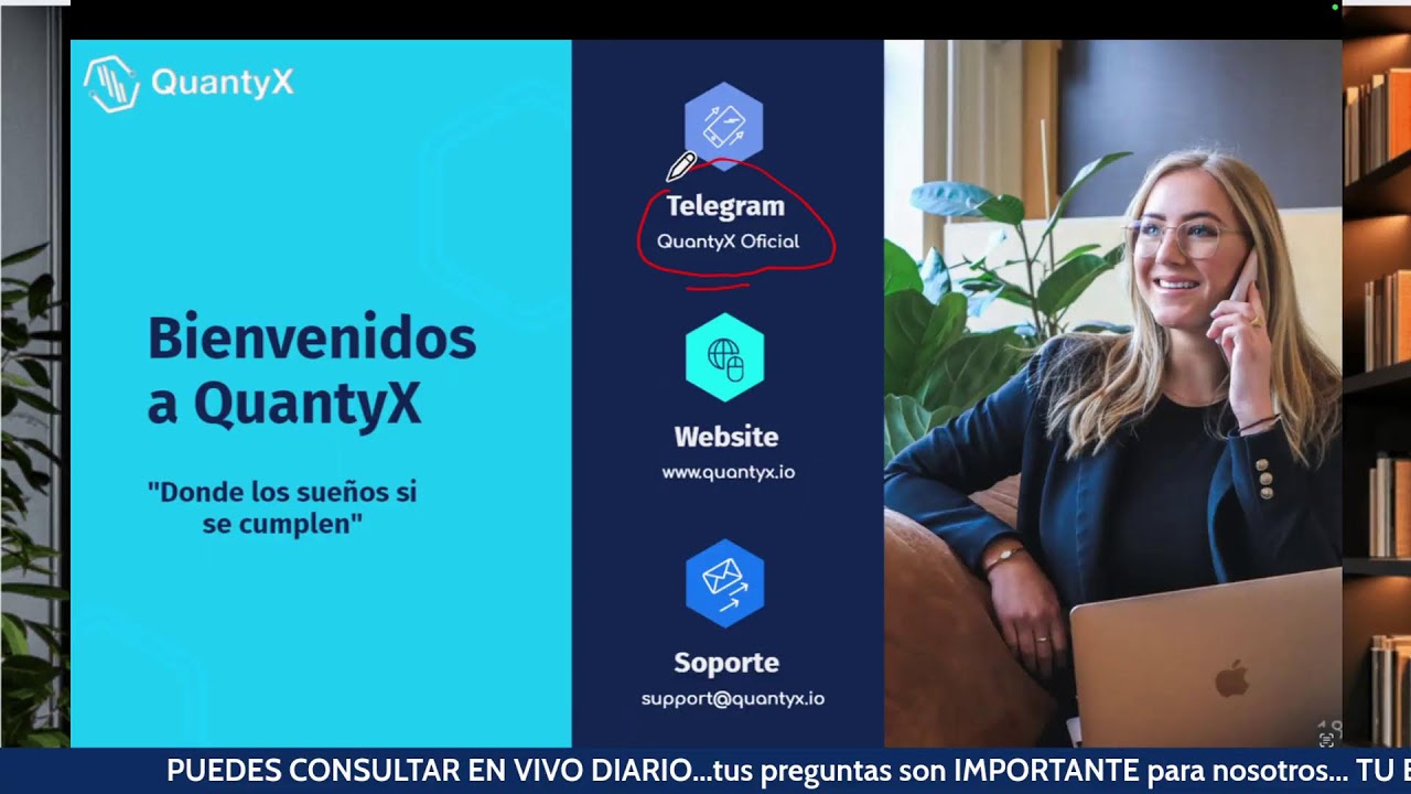 ‼🟠 # QuantyX # 1... entrando 7mo mes...INTERES COMPUESTO sobre 250% ...