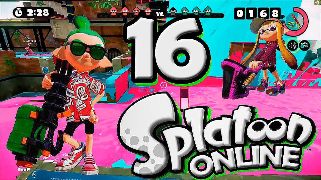 Let`s Play Splatoon Online Part 16: Ein Eimer und eine Minigun - YouTube
