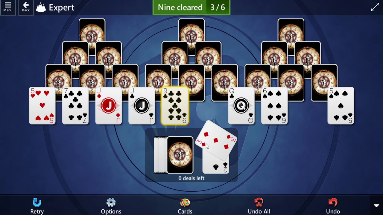 Microsoft Solitaire Collection TriPeaks Expert December 29, 2020 - YouTube