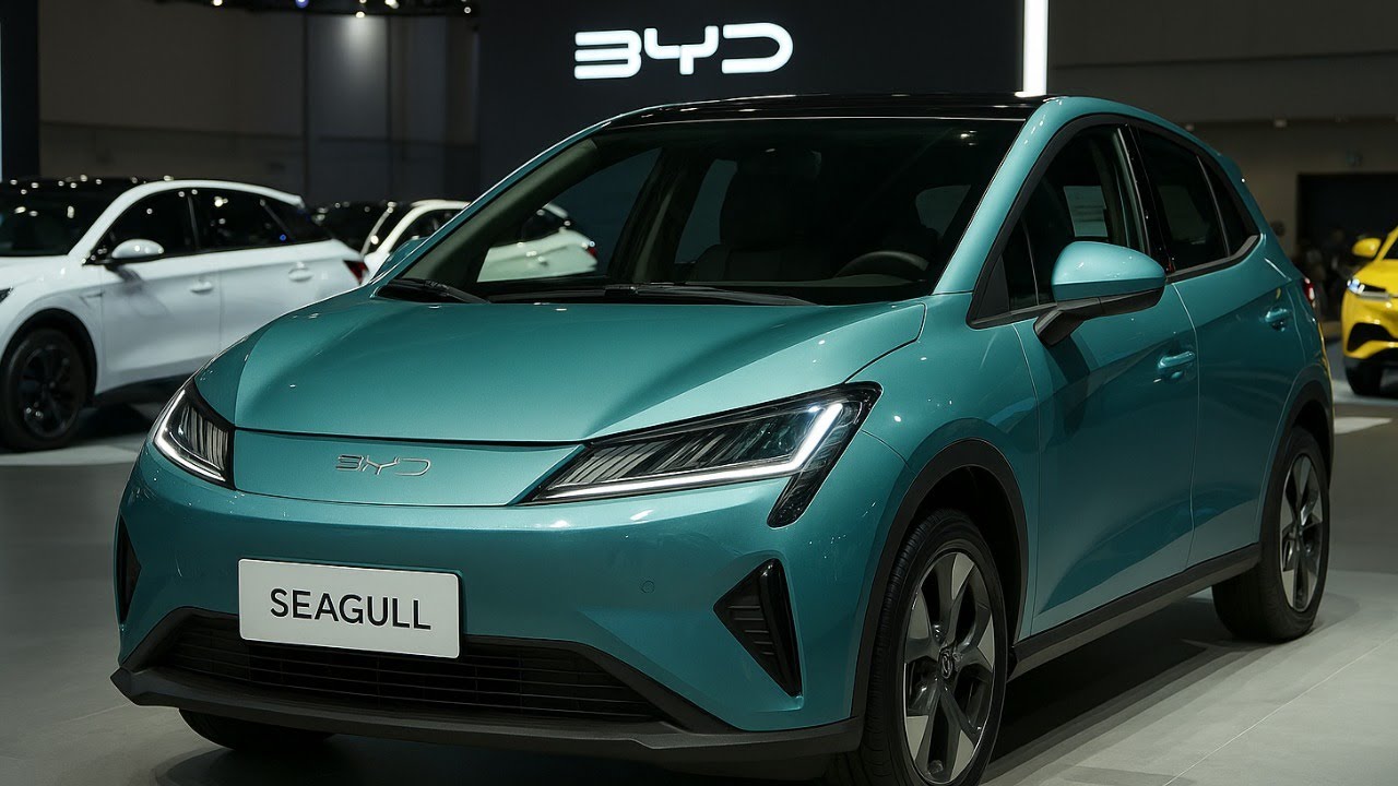 2026 BYD Seagull (Blue-Green) Affordable EV With 405km Range ...