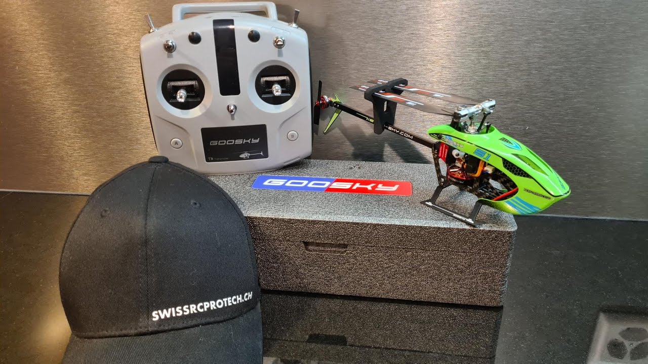 Goosky S1 - Présentation et premier vol (version RTF) - YouTube