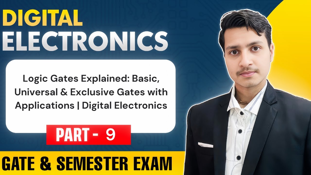 Logic Gates Explained: Basic, Universal & Exclusive Gates with ...