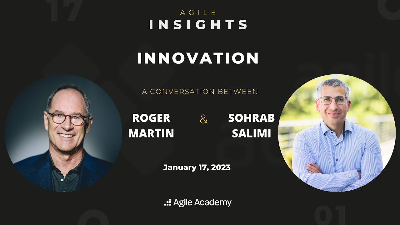 A New Way to Think | Innovation (Roger Martin in conversation with ...