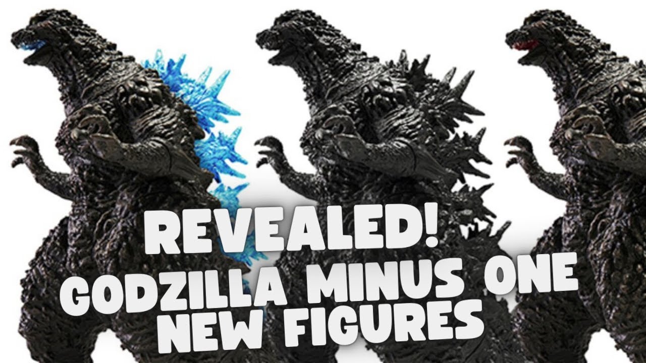 Godzilla Minus One New Figures Revealed By Banpresto - YouTube