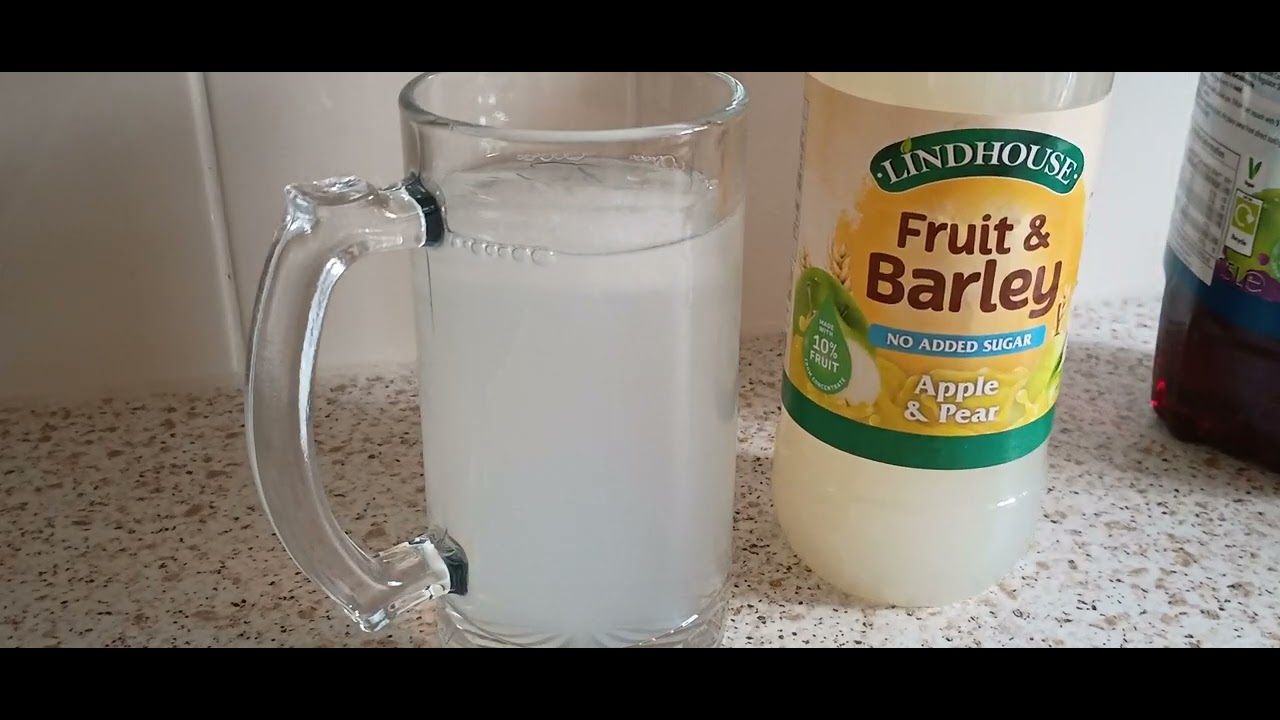 0/10 Lidl Fruit & Barley Apple & Pear Squash Food Snacks Review £1.09 ...