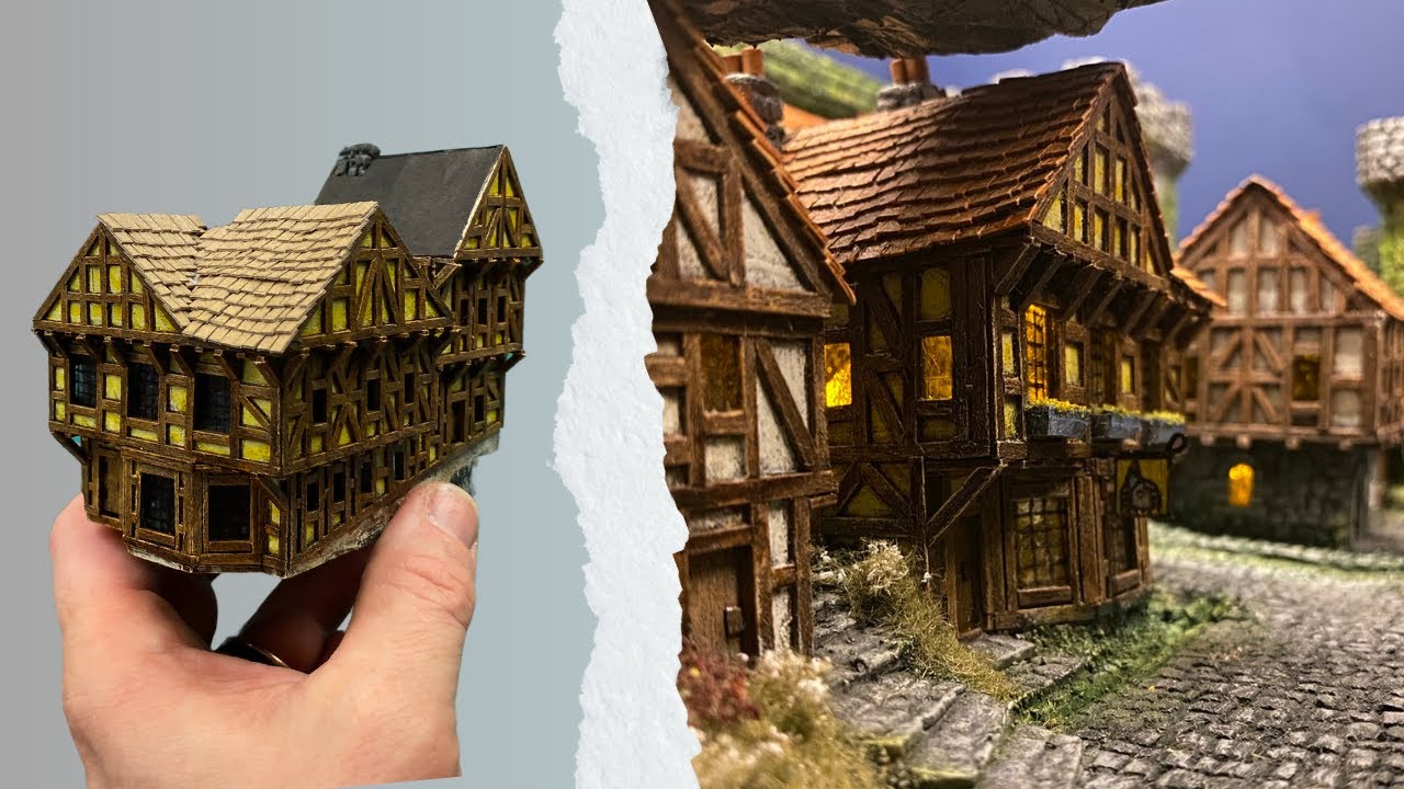 Ep.19 Miniature DND Tavern Scratch Build 10mm scale | Undercrag The ...