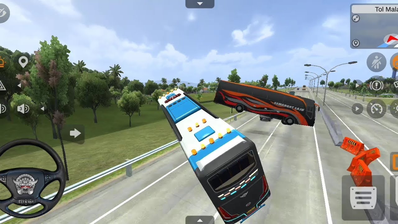Bus accident with fly time bus very crazr moment - YouTube