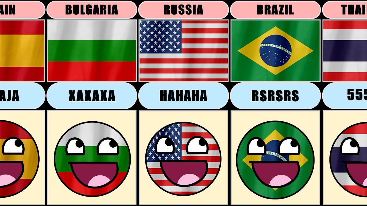 How People LAUGH From Different Countries - YouTube
