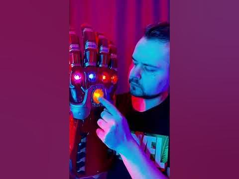 ПЕРЧАТКА БЕСКОНЕЧНОСТИ ТОНИ СТАРКА от HASBRO | Выключение - YouTube