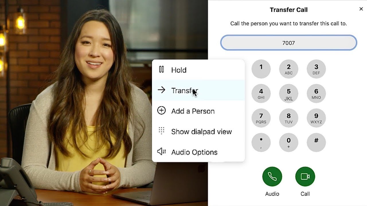 How to transfer a call | Webex Calling - YouTube