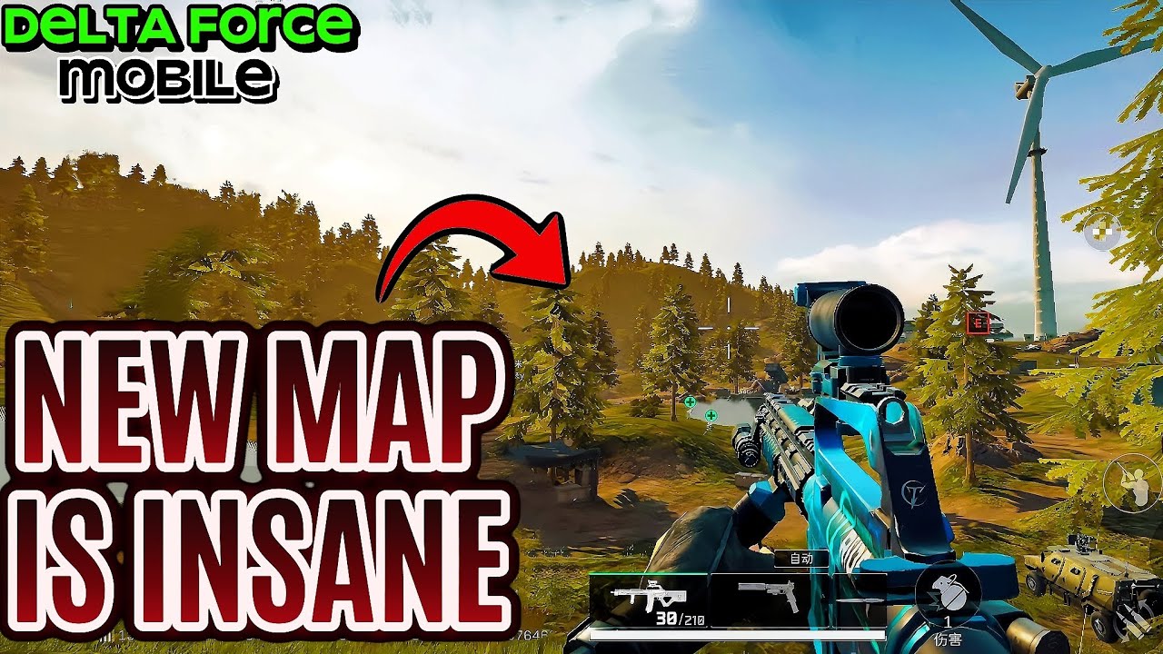 DELTA FORCE MOBILE NEW MAP IS INSANE | TRENCH LINES 🔥 - YouTube