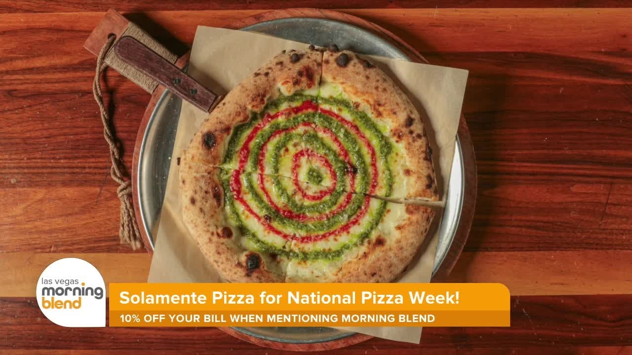 National Pizza Week: A Slice of Something Special at Solamente Pizza ...