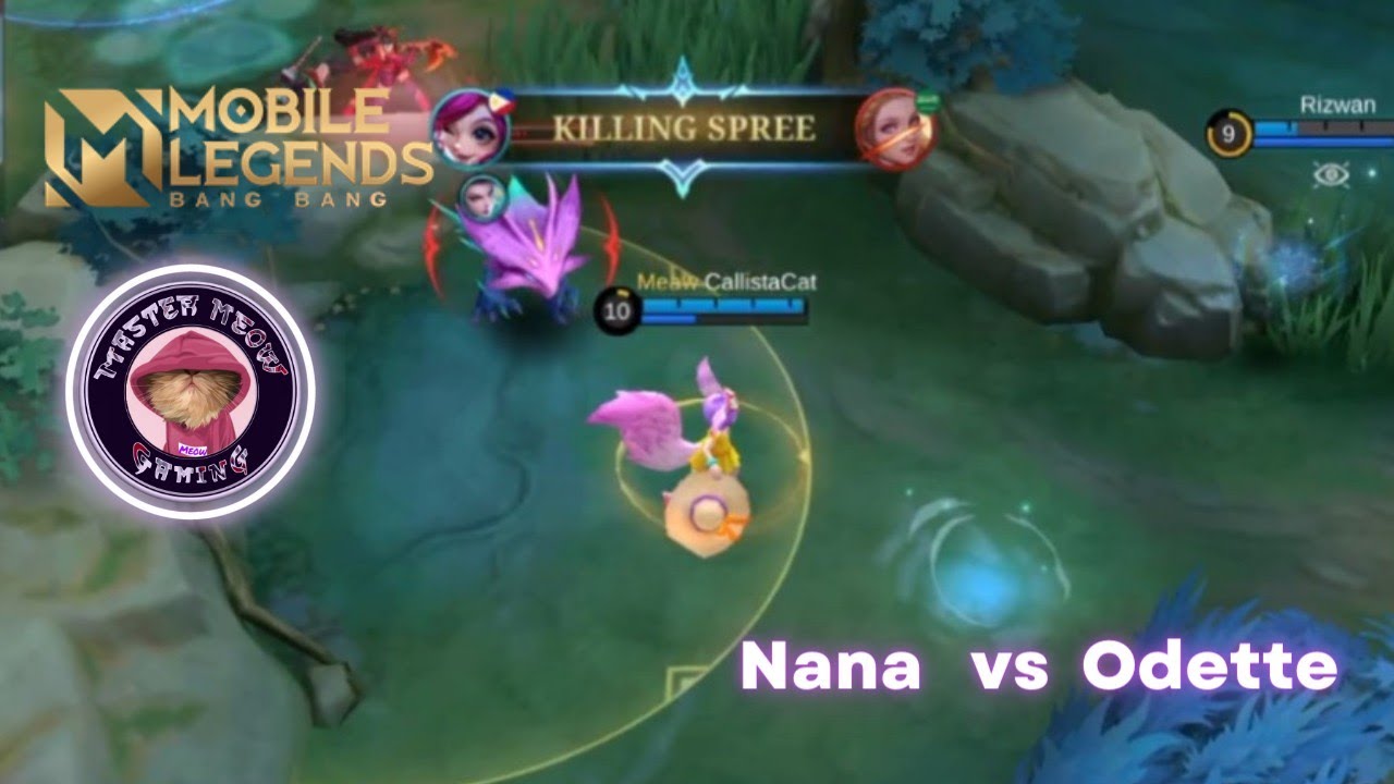 Nana vs Odette #mlbb #mobilelegends #gameplay #gaming #games - YouTube