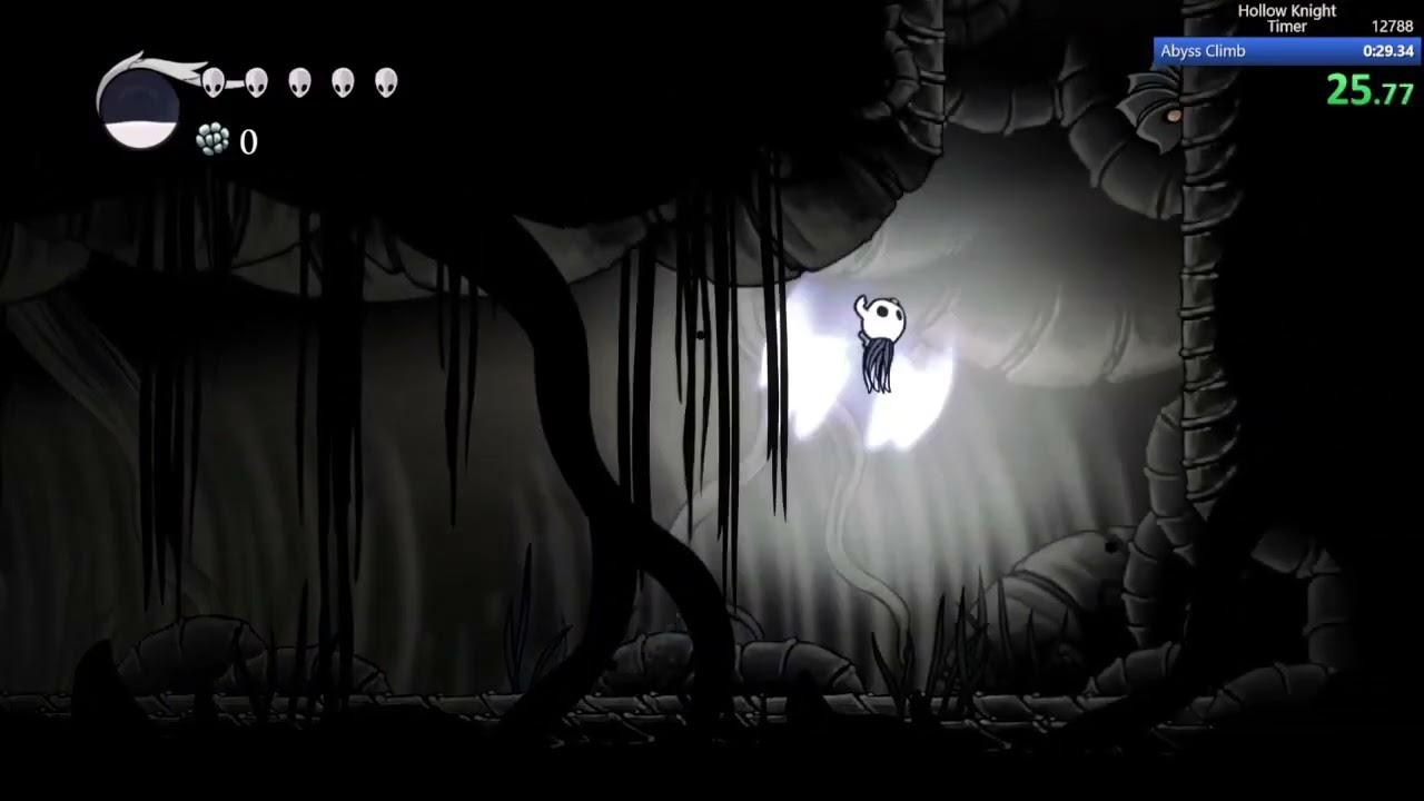 Hollow Knight Abyss Climb IL Speedrun 29.28 [WR] - YouTube