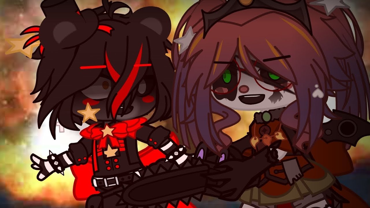 //FNAF// |Scrap Baby VS Lefty| (Gacha Club) -The Fight- [Scraps ...
