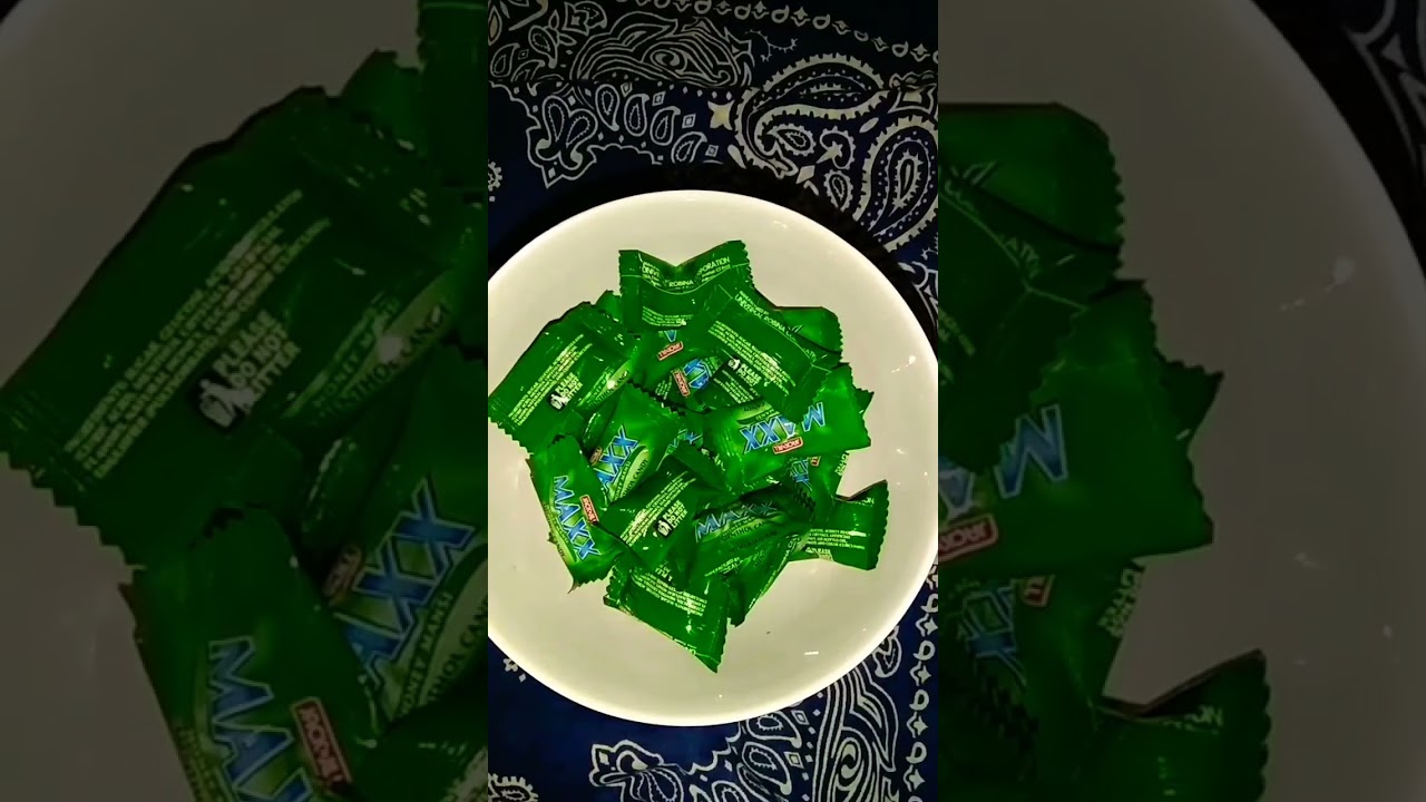 💥🍬MAXX GREEN CANDY#asmrsounds#shorts#candy#honeymansi flavor - YouTube