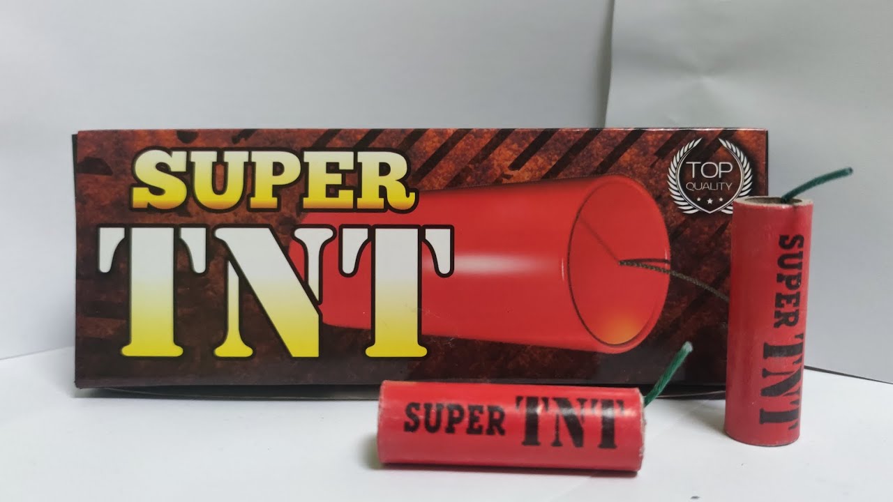 SUPER TNT mirnovec pirotehnika test - YouTube