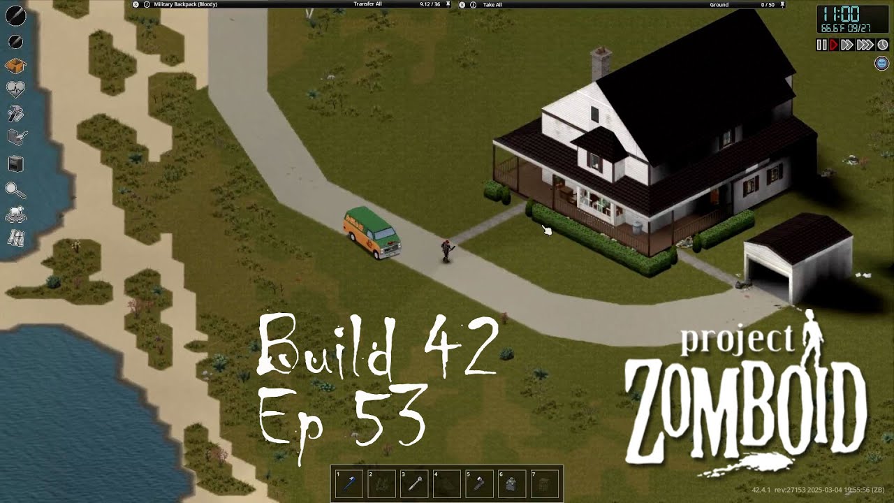Project Zomboid Build 42 Ep 53 | Another potential base site, the lake ...