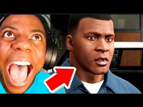 IShowSpeed Facetimes The Real Life Franklin From GTA 5 🤩👏 - YouTube