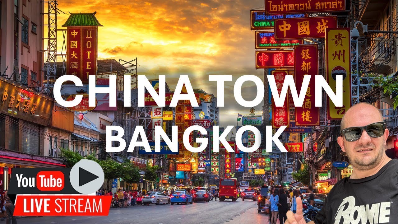 Live from China Town Bangkok #thailand #chinesenewyear - YouTube