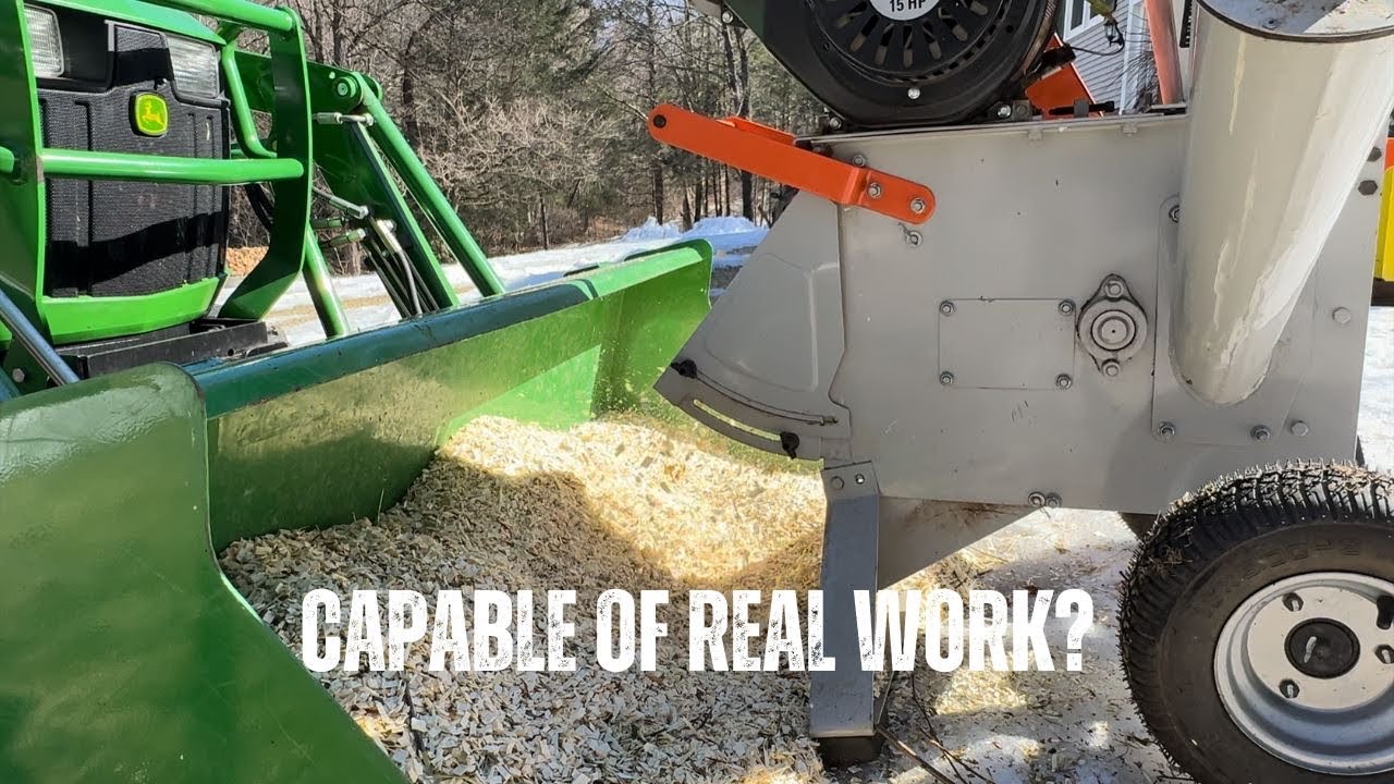 How Good Are Small Brush Chippers? - YouTube