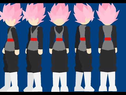 Pack goku black 360 pivot animator - YouTube