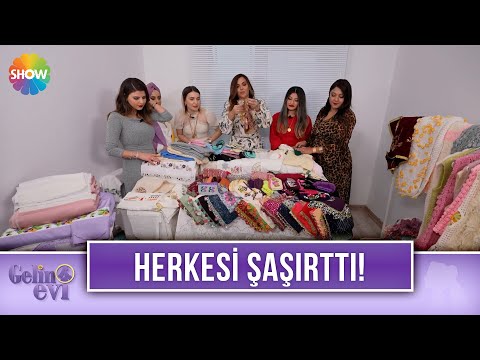 Gizem gelin çeyizi ile herkesi şaşırtacak! | Gelin Evi 814. Bölüm