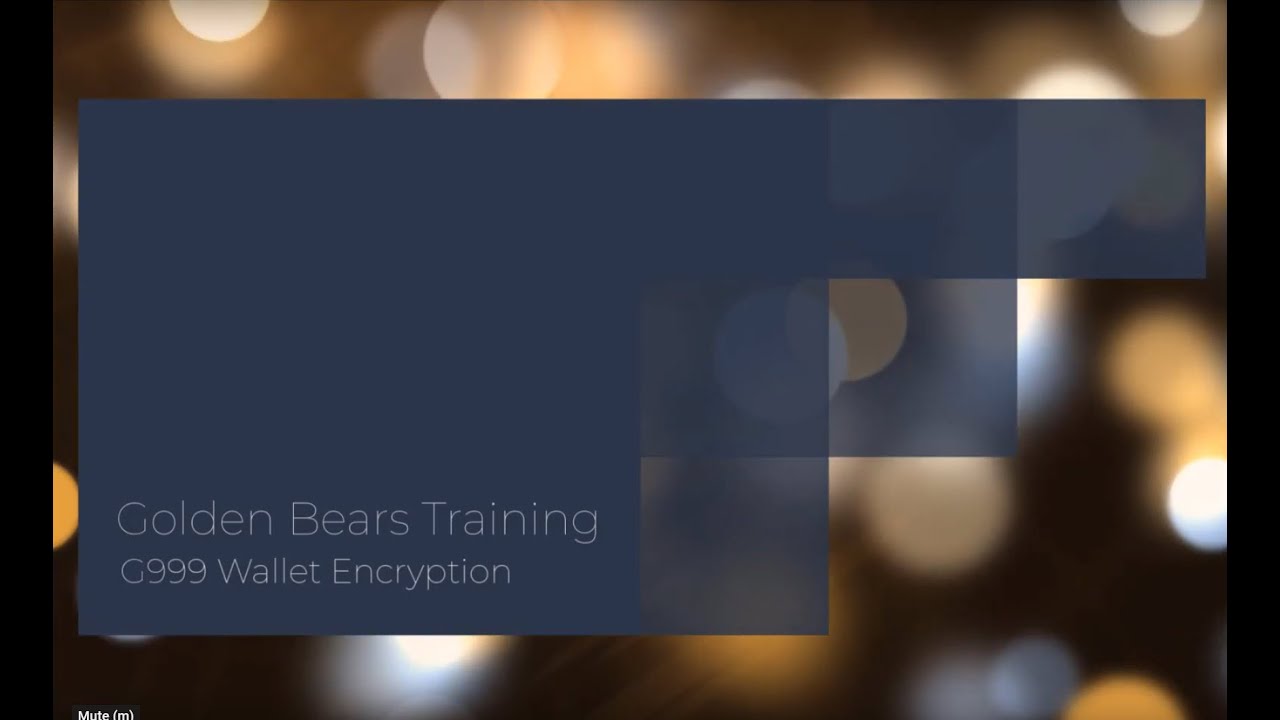 G999 Wallet Encription - YouTube