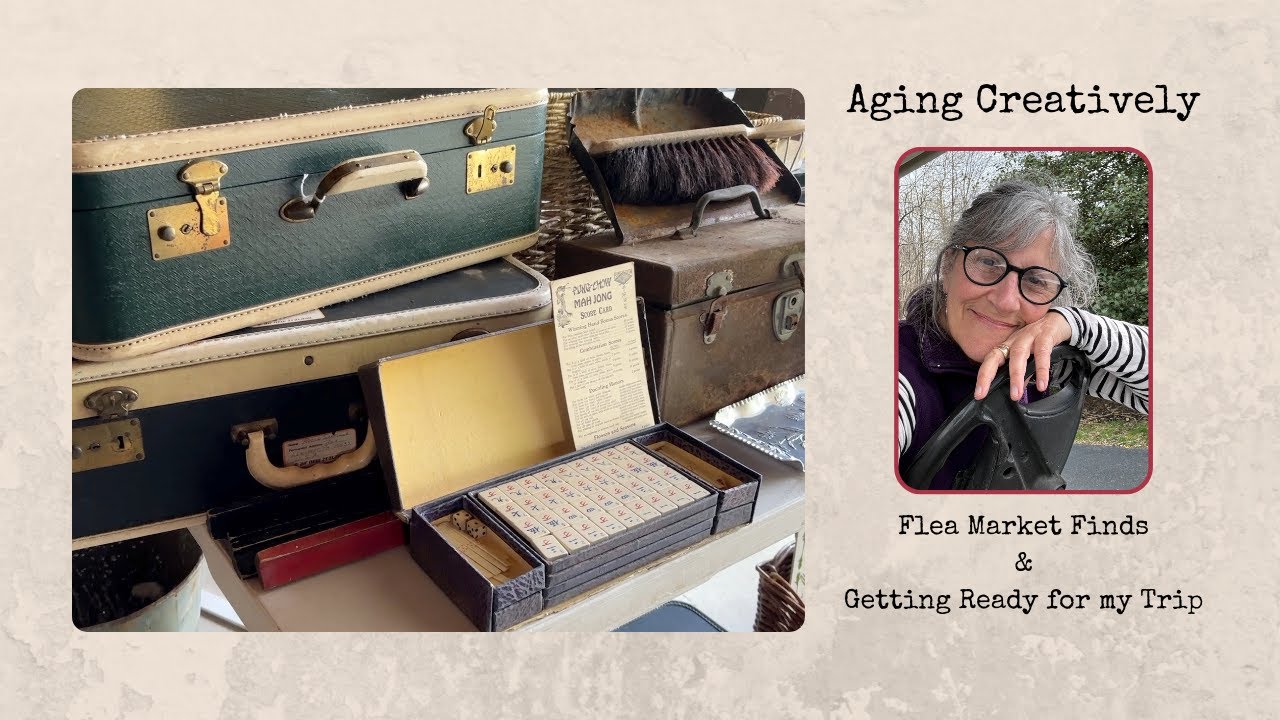 Flea Market & Getting Ready for my Trip - YouTube