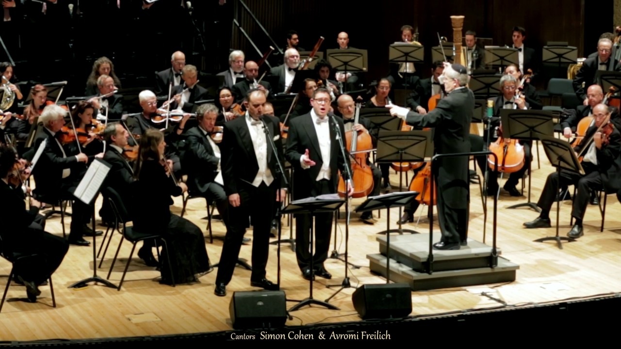 Ba'avur David Chazanim Simon Cohen & Avromi Freilich with Jerusalem ...