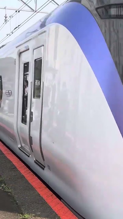 八王子駅をE353系がミュージックホーンを鳴らして発車 ＃八王子駅 ＃発車 ＃警笛 ＃ミュージックホーン ＃E353系 ＃かいじ号 ＃あずさ号 - YouTube