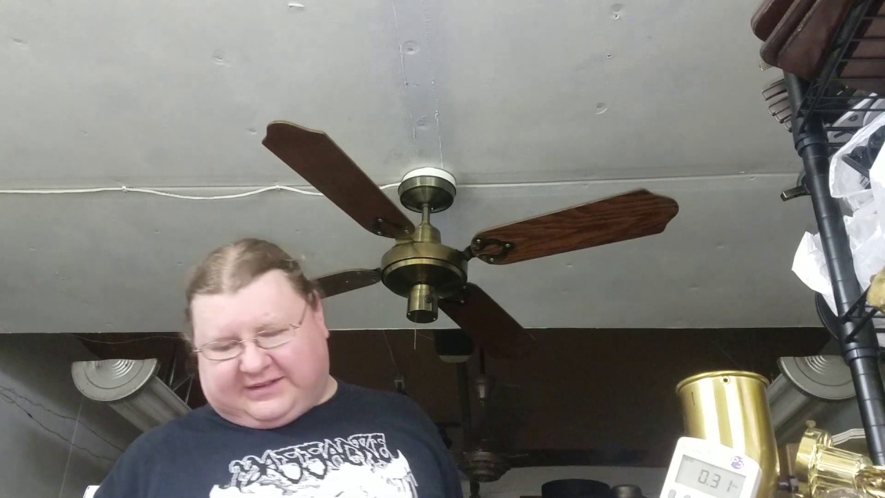 Commander 48" Ceiling Fan - YouTube