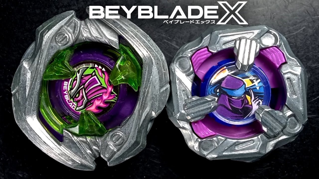SAMURAI SABER VS KNIFE SHINOBI | BEYBLADE X BATTLE ベイブレードX - YouTube
