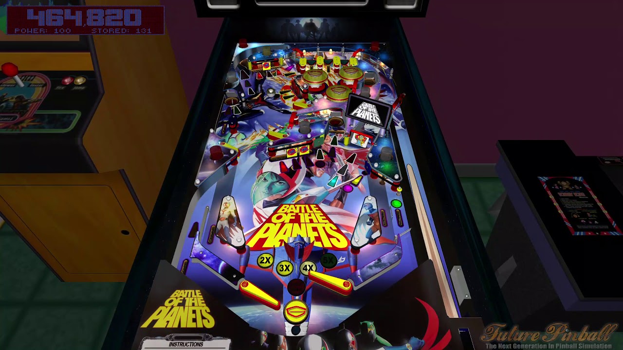 Future Pinball - Battle of the Planets - YouTube