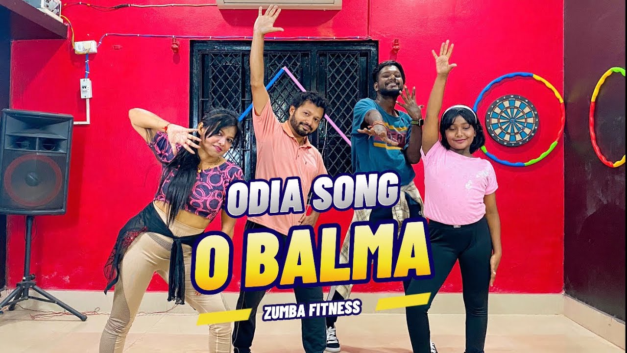 O BALMA ODIA SONG | ZUMBA FITNESS | DANCEFIT | FOLLOW ALONG ROUTINE ...