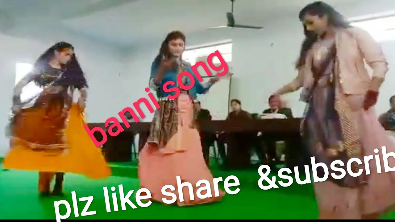 BANNI || Rajasthani Song Dance Video || college program dance # ...