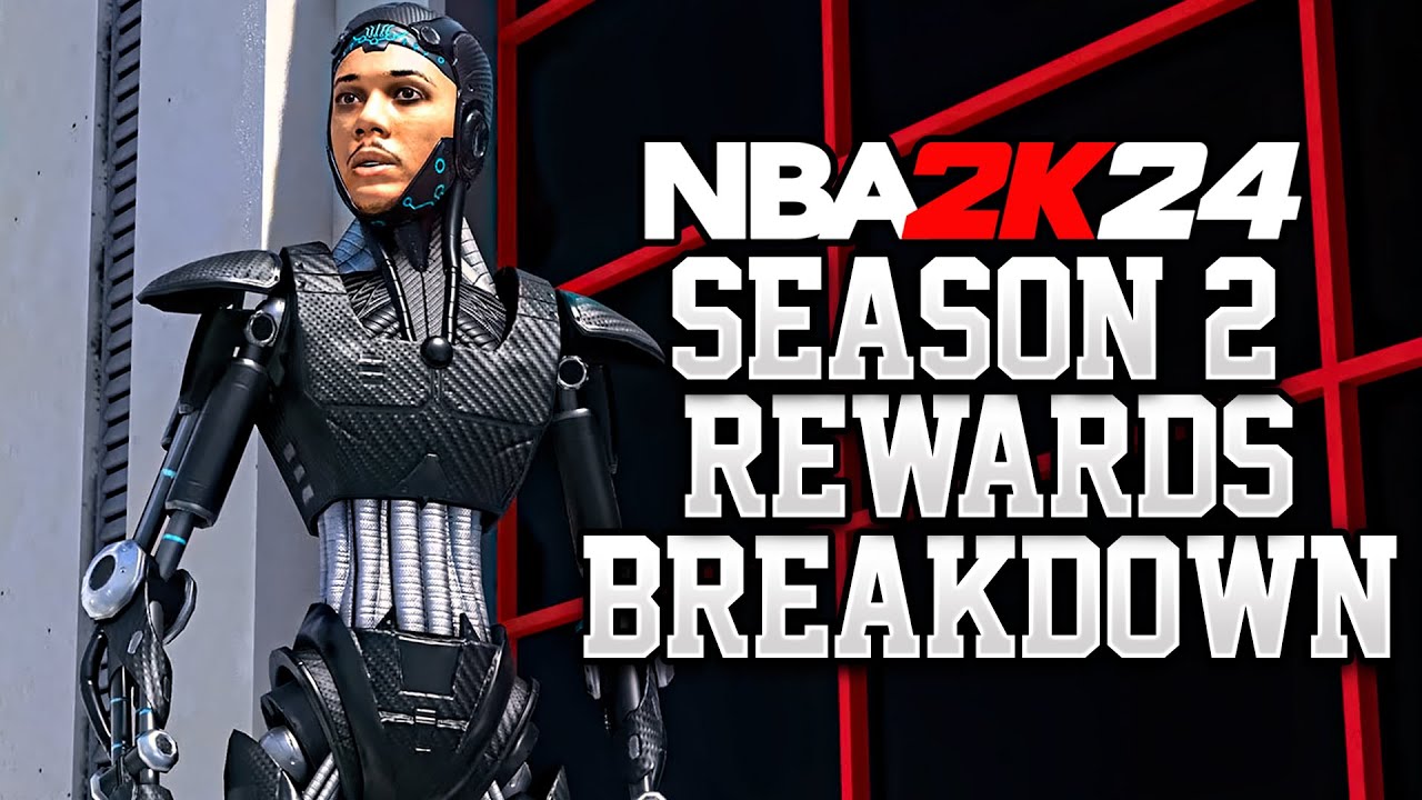 NBA 2K24 SEASON 2 REWARDS FULL BREAKDOWN - ROBOCOP MASCOT INCOMING ...