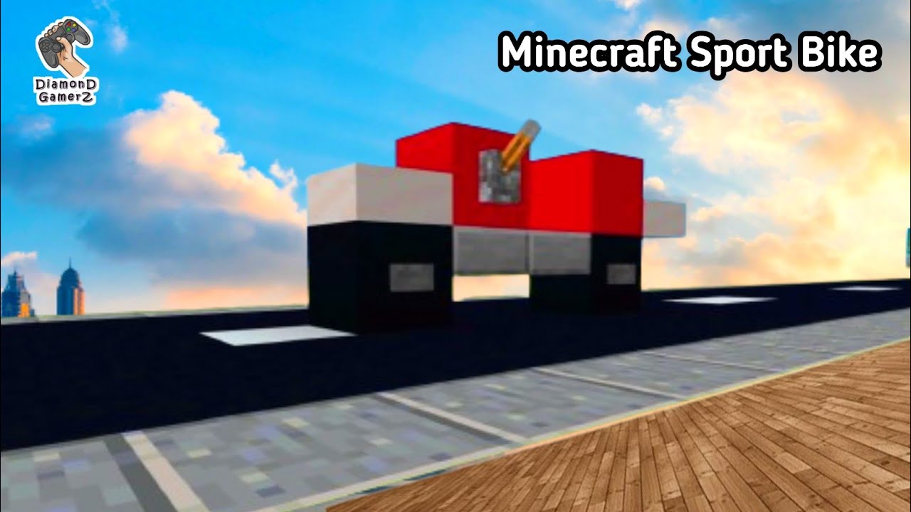 MINECRAFT 🙋| HAYABUSA SPORTS BIKE TUTORIAL 🛠️ #minecraft #gameplay ...